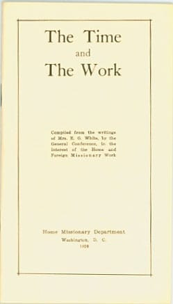 The Time and the Work - International Missionary Society, American Union