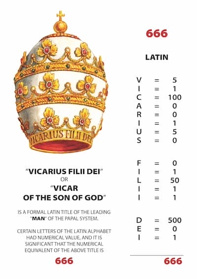 666–triple crown - International Missionary Society, American Union